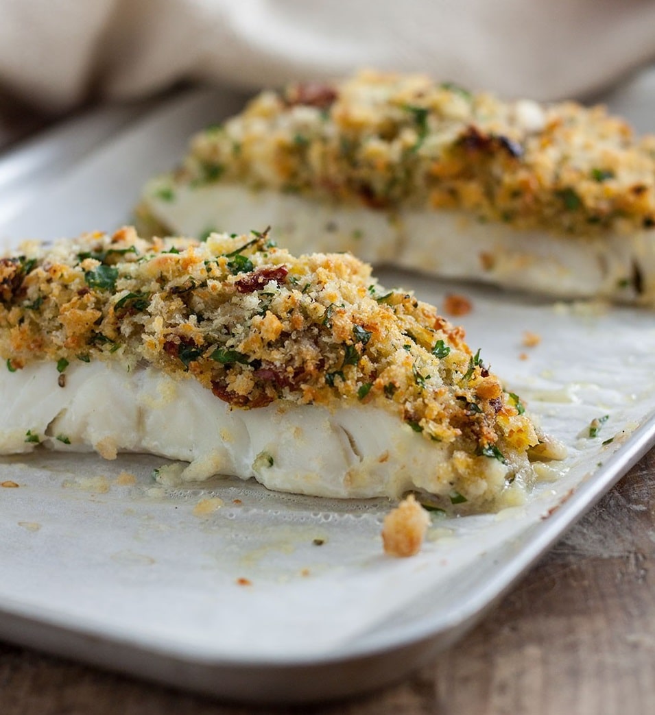 Herb Crusted Roast Cod - Frozen Fish Direct