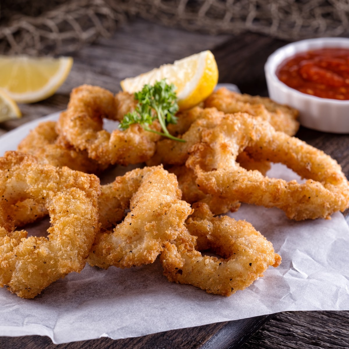 Baked Calamari - Frozen Fish Direct
