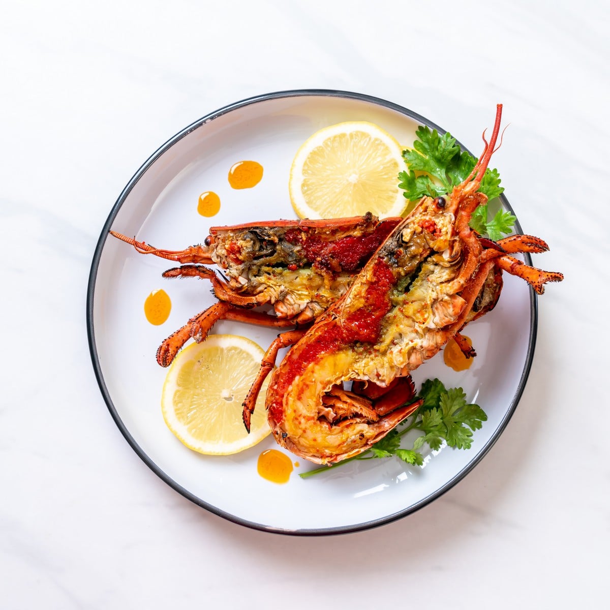 Lobster Tails with Sweet Corn Puree - Frozen Fish Direct