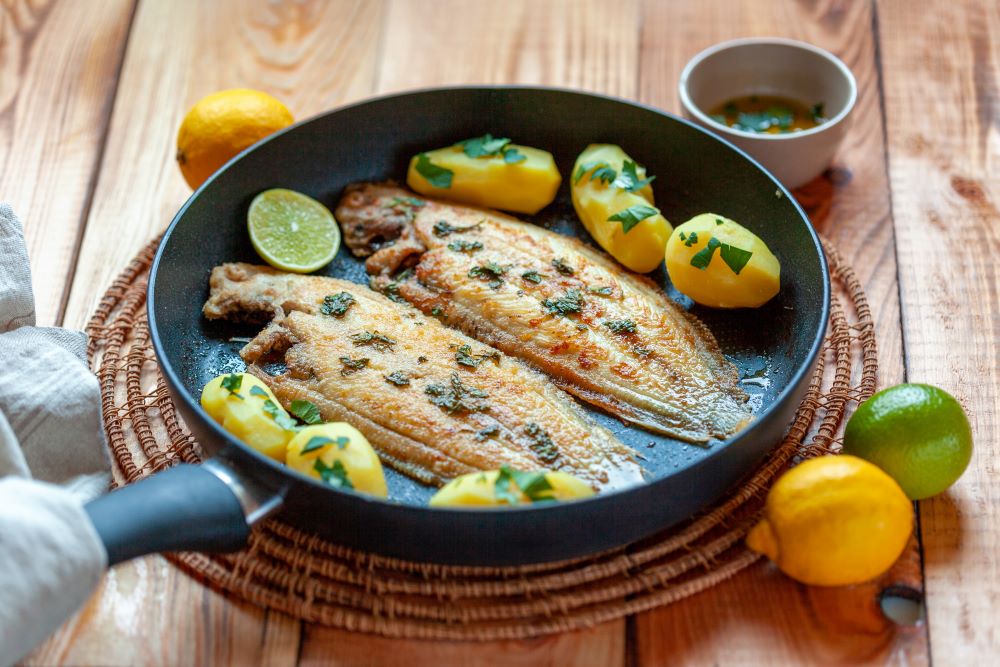 Cornish Sole with Ginger-Lime Sauce - Frozen Fish Direct