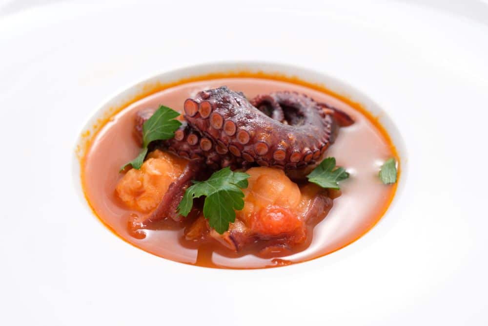 Octopus and Tomato Soup - Frozen Fish Direct