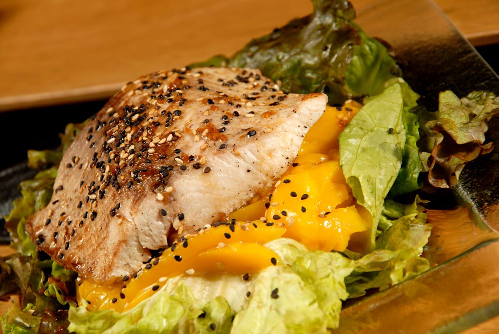 Coley and Mango Salad - Frozen Fish Direct