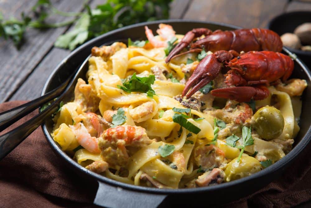 Crayfish Fettuccine - Frozen Fish Direct