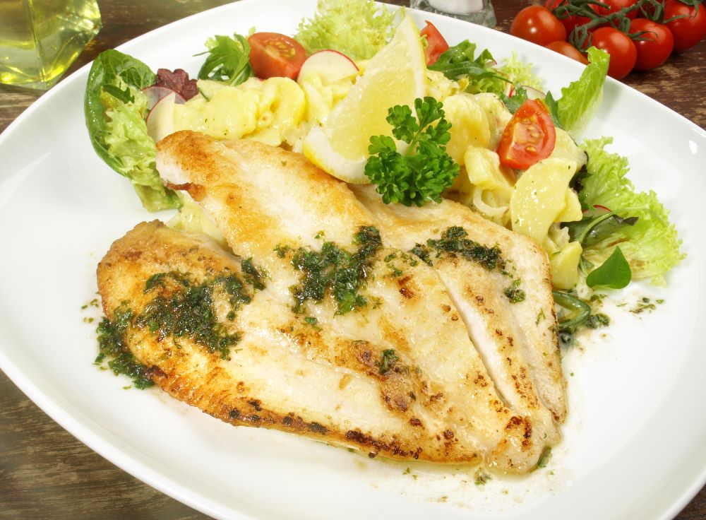 John Dory with Parsley and Garlic Butter - Frozen Fish Direct