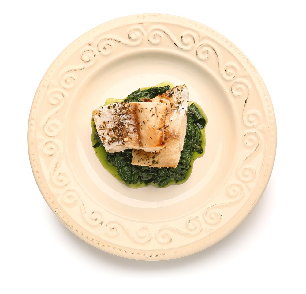 Perch with Pesto-Caper Sauce - Frozen Fish Direct