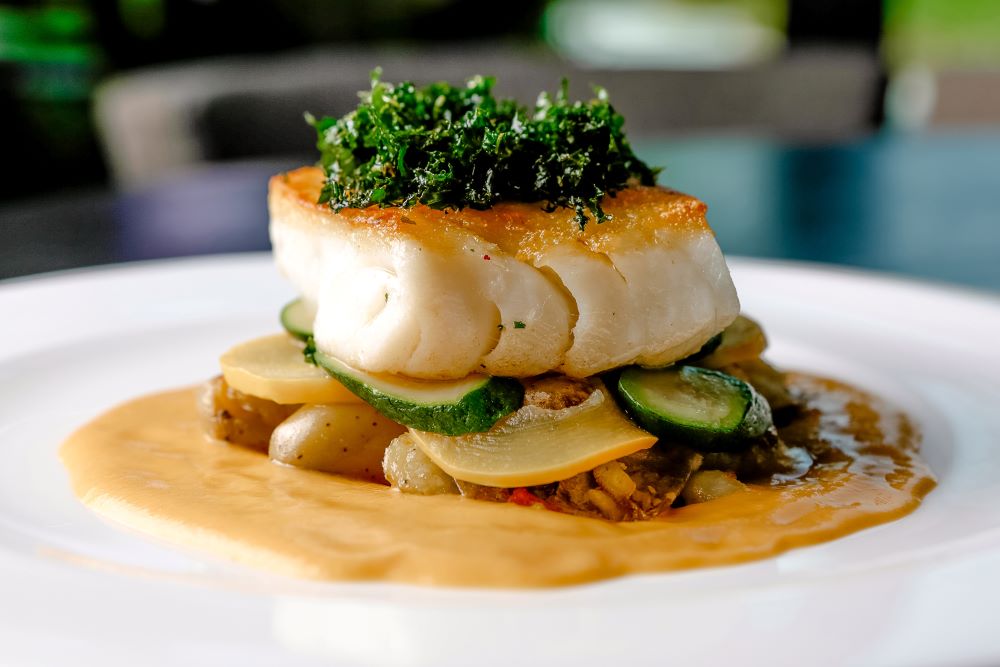 Red Snapper with Roasted Red Pepper Sauce - Frozen Fish Direct