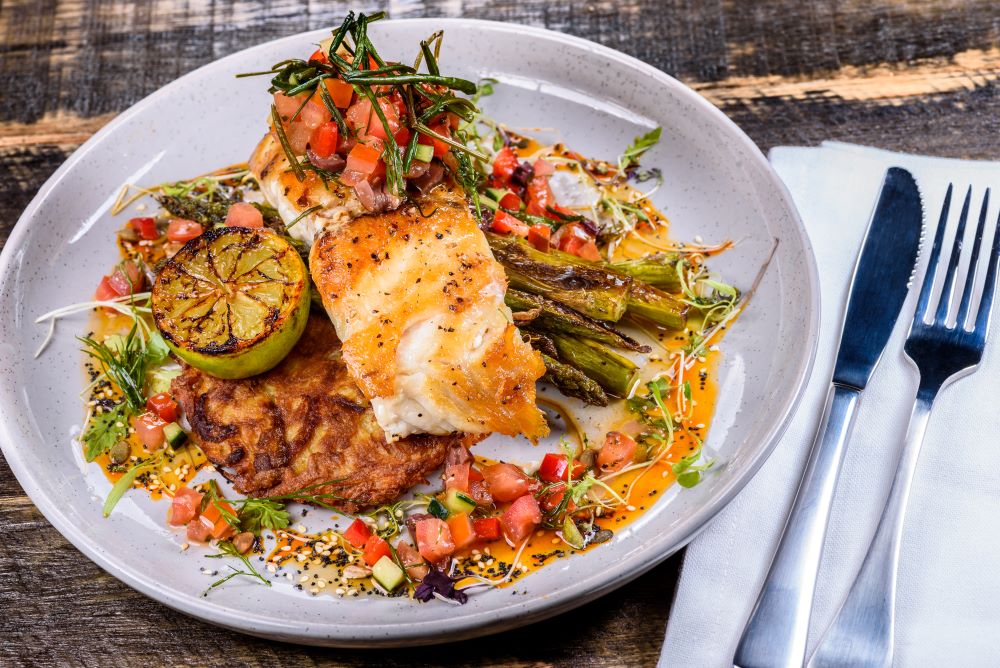 Red Snapper with Tomato-Caper Relish - Frozen Fish Direct