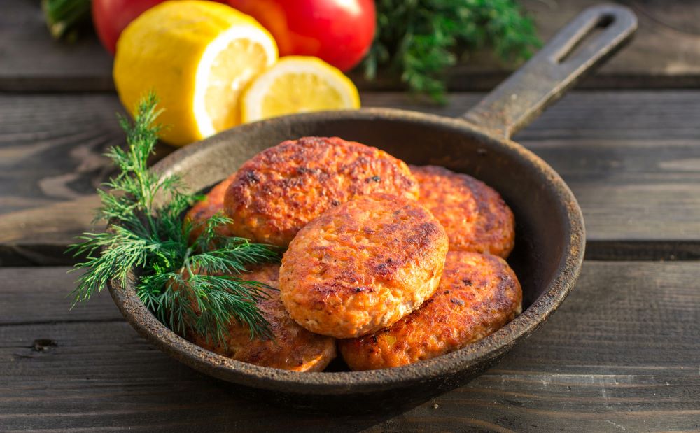 Salmon Cakes - Frozen Fish Direct